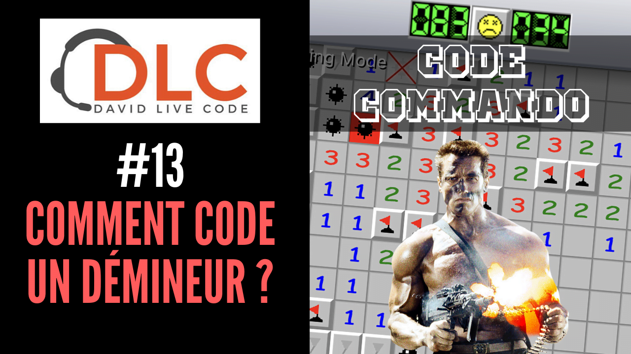 Code Commando : Ce Lundi à 19h (DLC 13) – Gamecodeur – École de jeux vidéo en ligne
