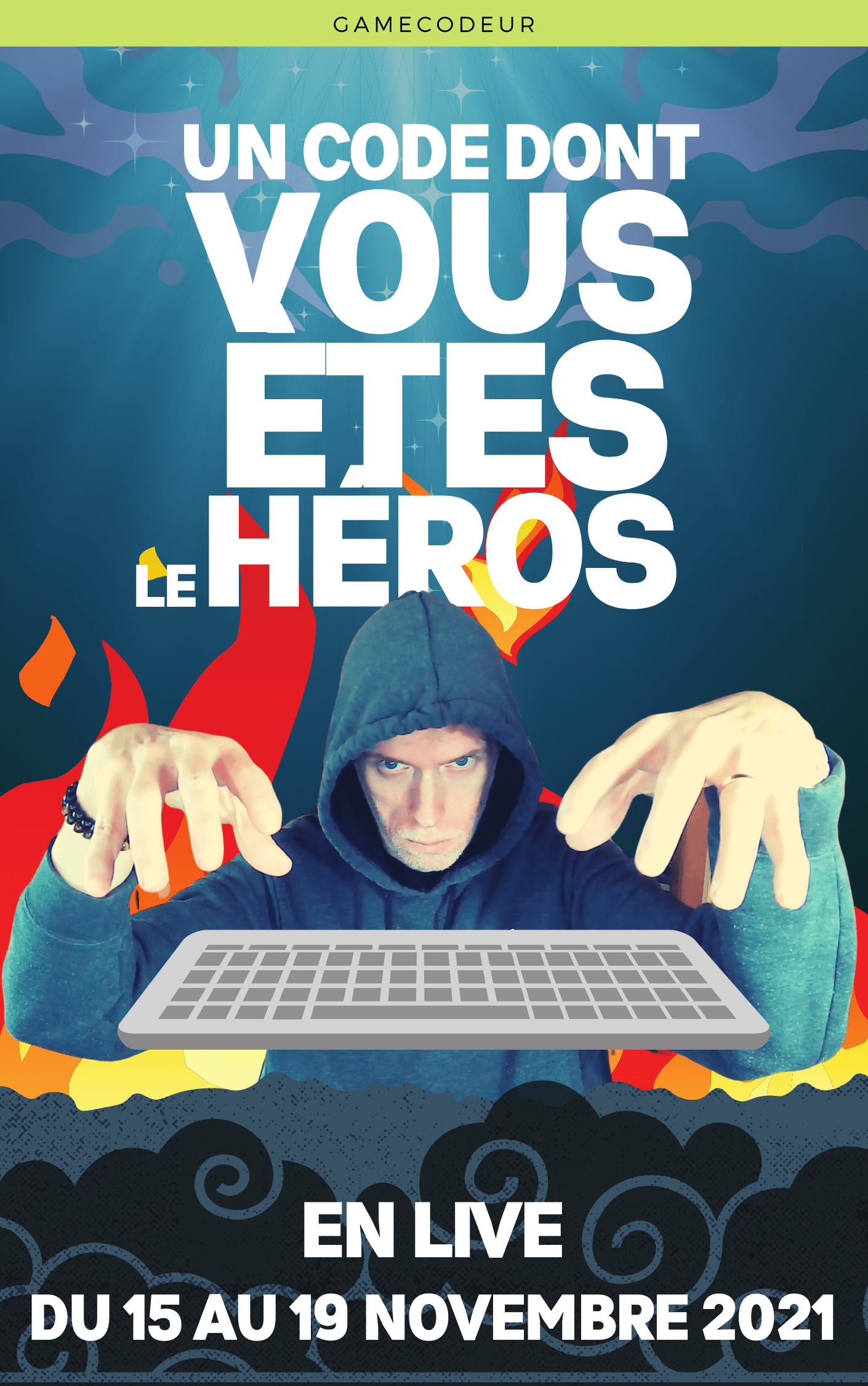 Le Live va commencer – Gamecodeur – École de jeux vidéo en ligne