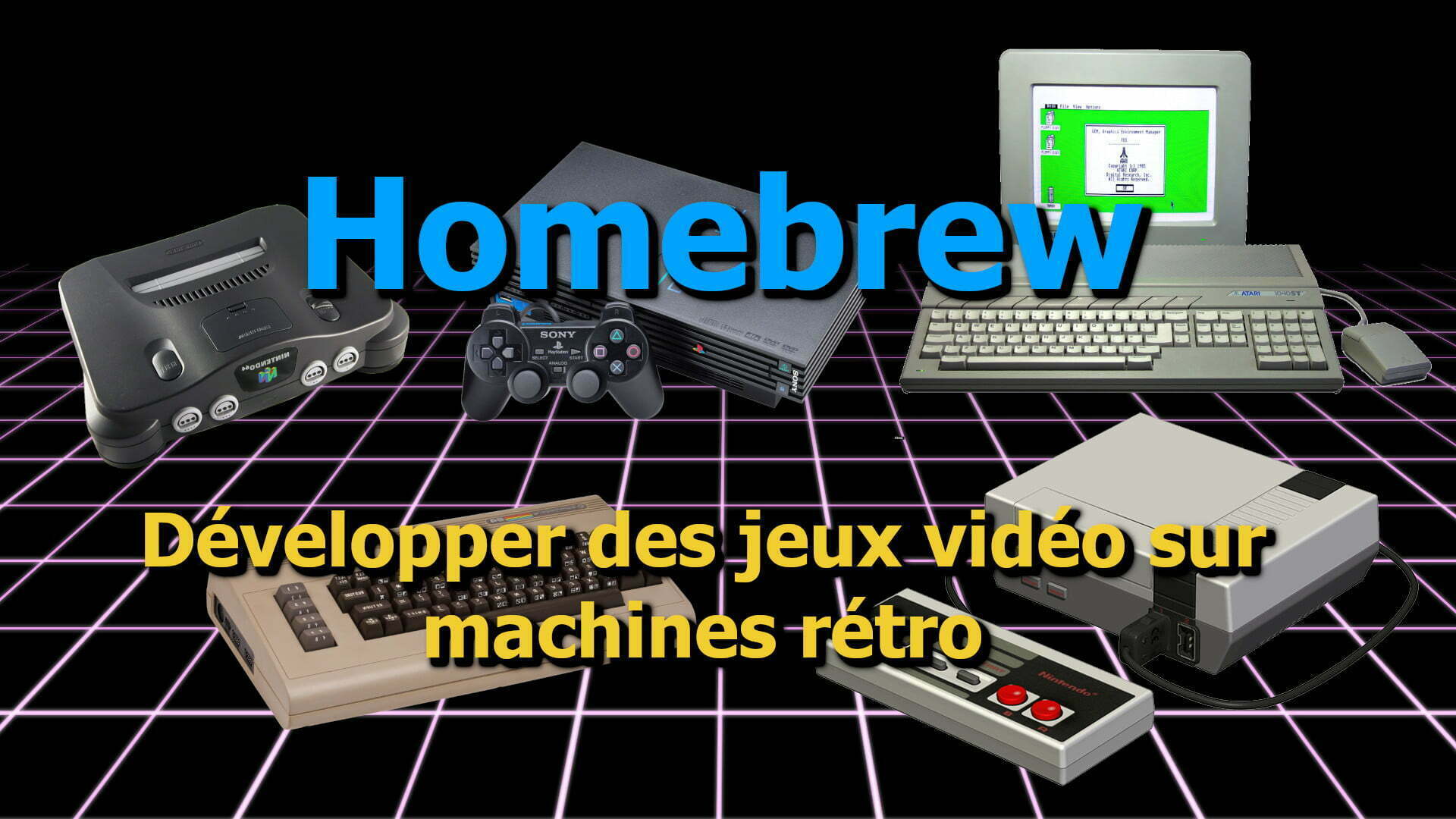 Homebrew : 19 SDK pour développer des jeux sur machines rétro (C64, NES ...