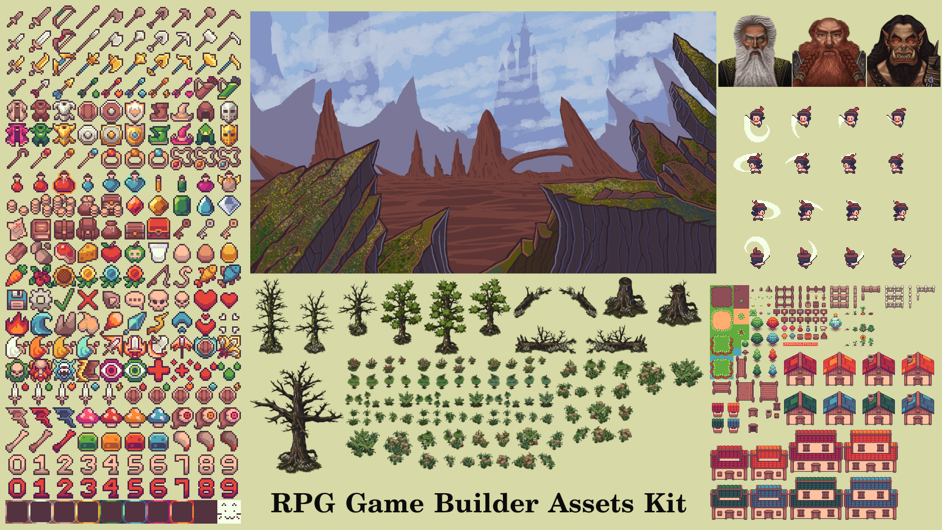 RPG Game Builder Assets Kit sur Fanatical - Gamecodeur - École de jeux ...