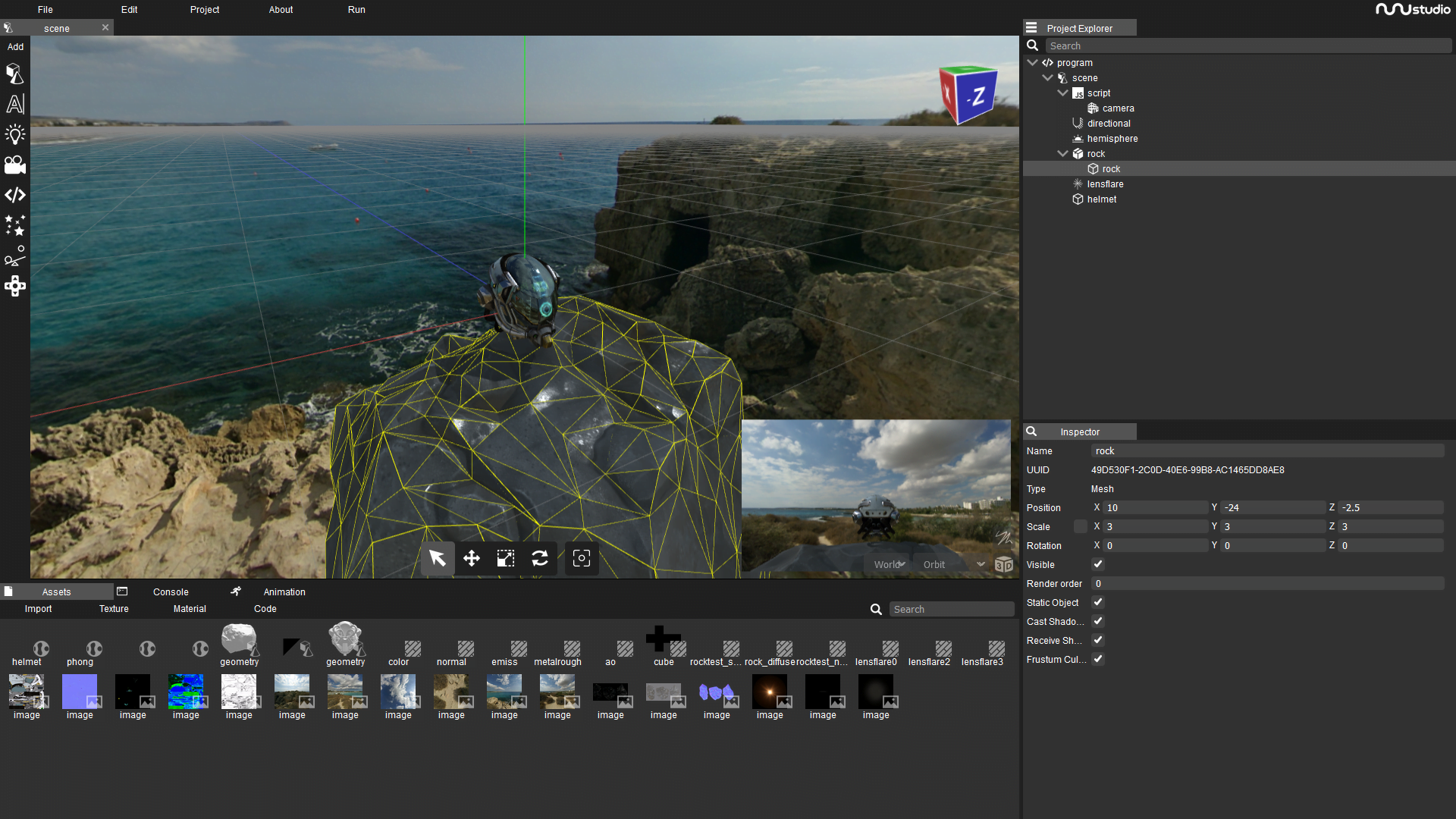NunuStudio, un moteur 3D Open-source disponible depuis un navigateur ...