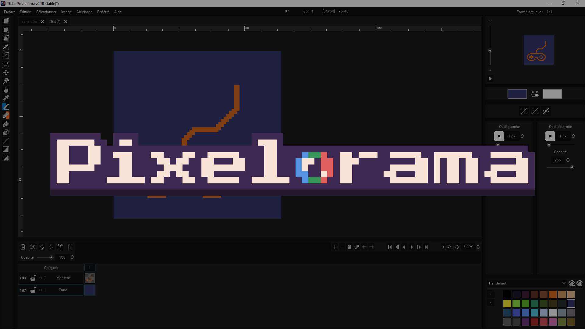 Pixelorama, un éditeur de sprites 2D gratuit et open-source ...