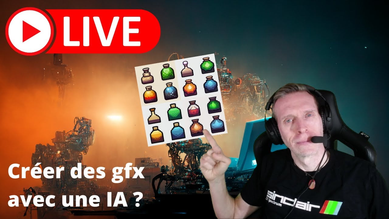 Live : créer des GFX avec une IA – Gamecodeur – École de jeux vidéo en ...