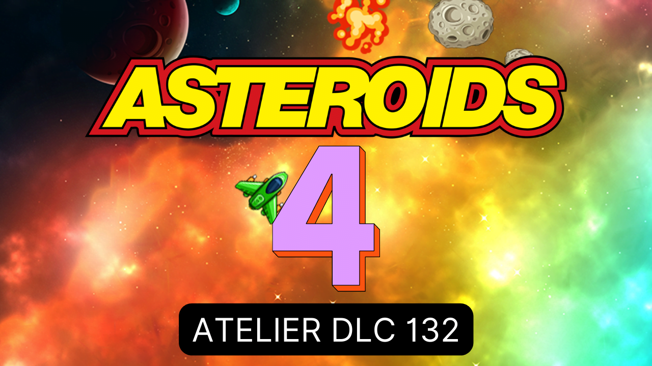 Atelier DLC 132 – On code un clone de Asteroids – Episode 4 – Gamecodeur – École de jeux vidéo ...